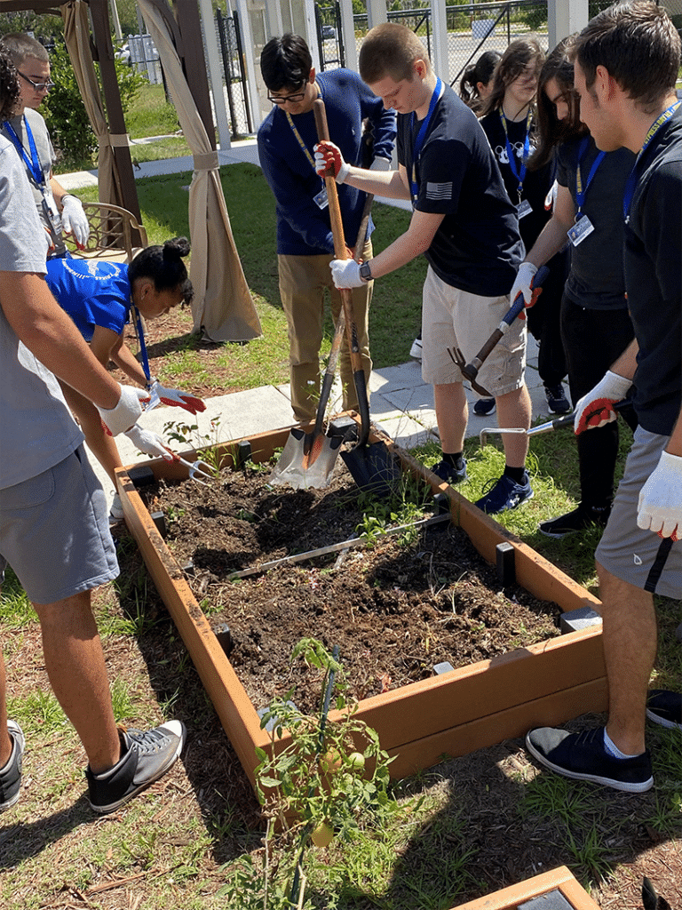 Cypress Bay BRIDGES Home Depot Flower Garden CBI - HDS Foundation